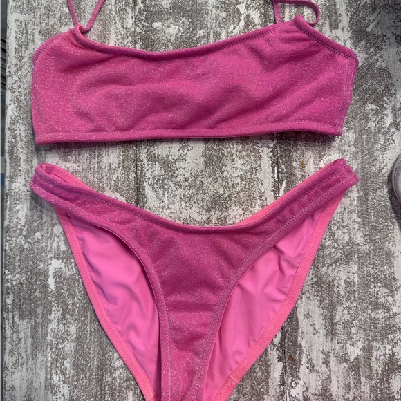 triangl swimwear | Swim | Triangl Swimwear Pink Bikini Set Sporty ...